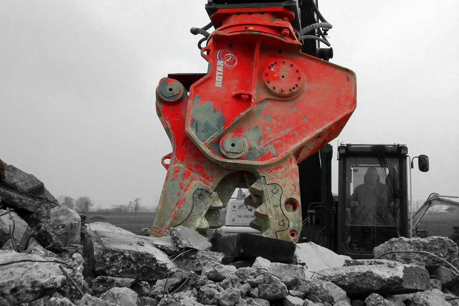 Rotar Abbruch-Pulverisierer mieten – Schnelle Lieferung